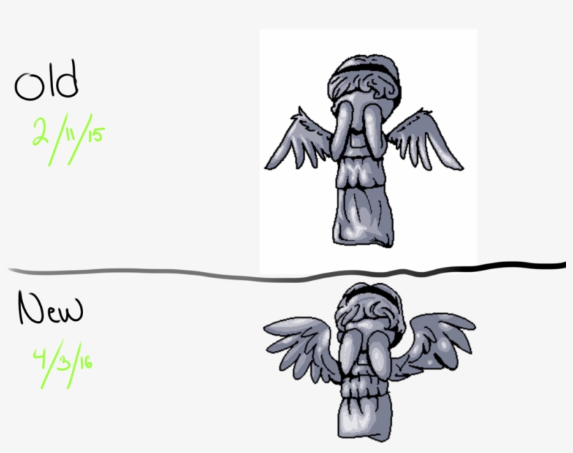 Weeping Angel Cartoon