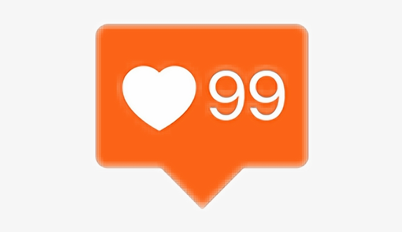 Instagram Insta Heart Like Notification 1 Socialmedia - Instagram Heart ...