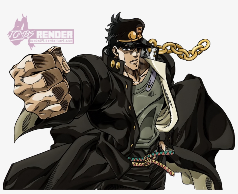 Jotaro Kujo Render By Jombs24-d9yh8oi - Jotaro Kujo - 1019x785 PNG ...