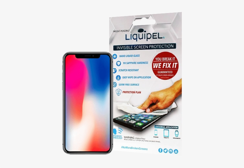 Liquipel Ghostguard Invisible Liquid Screen Protection - 402x484 PNG ...