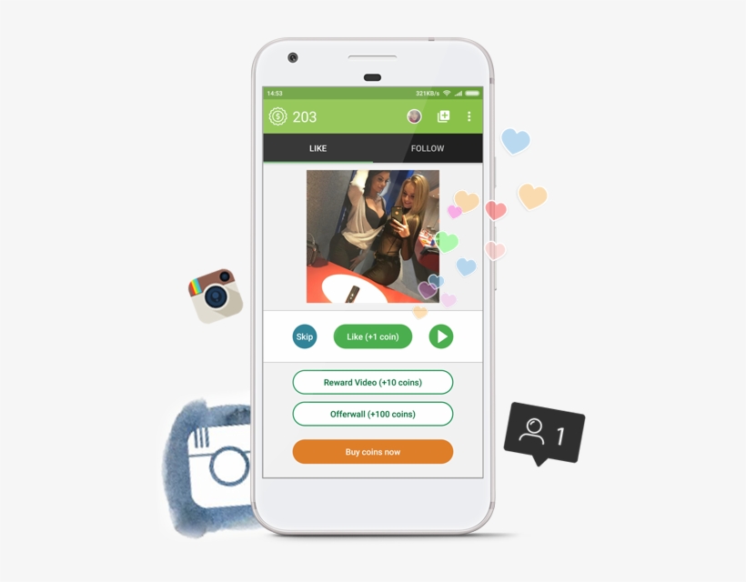 Instagram - 474x560 PNG Download - PNGkit