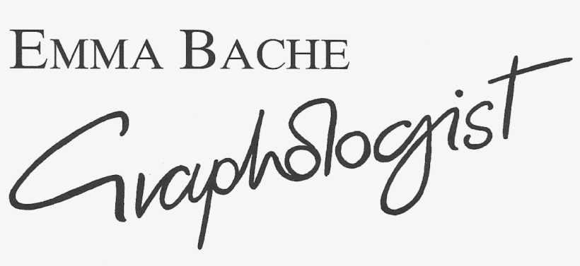 Emma Bache Graphology - Emma Bache - 1239x476 PNG Download - PNGkit