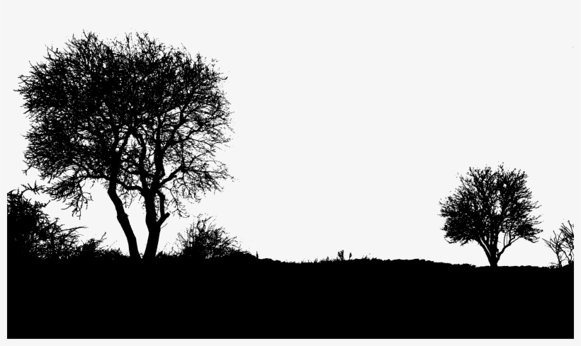 This Free Icons Png Design Of Barren Landscape Silhouette - 2400x1317 ...