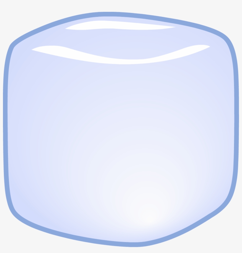 Ice Cube Angled - Bfb Ice Cube Body - 1080x1075 PNG Download - PNGkit