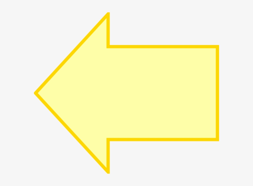 Yellow Arrow Clip Art At Clker - Clip Art - 600x523 PNG Download - PNGkit