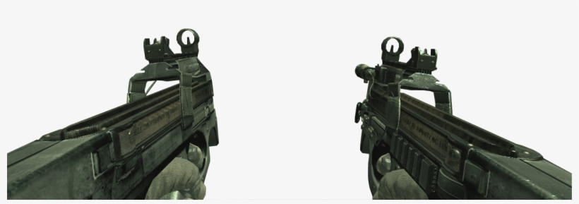 P90 Akimbo Mw2 - P90 Dual Wield Mw2 - 1280x390 PNG Download - PNGkit