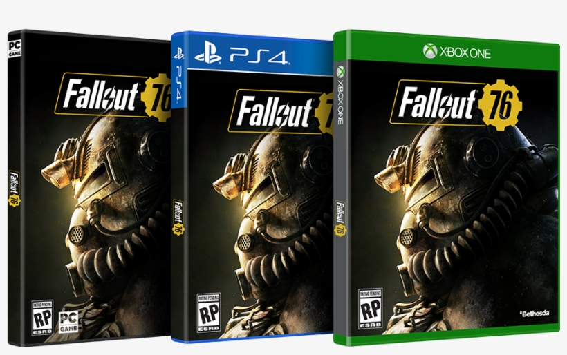 Fo76 Pre-order Boxes - Fallout 76 Standard Edition - 1001x628 PNG ...