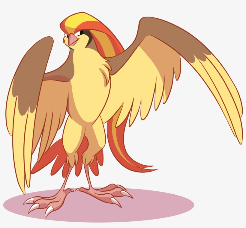 Pidgeot - Cartoon - 2808x2511 PNG Download - PNGkit