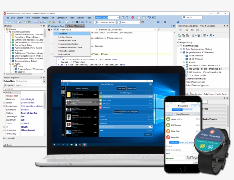 Rad Studio - 720x522 PNG Download - PNGkit