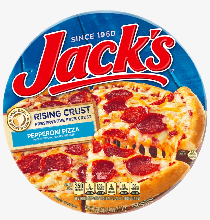 Jack's Rising Crust Combination Frozen Pizza 27.1 Oz. - 900x900 PNG ...