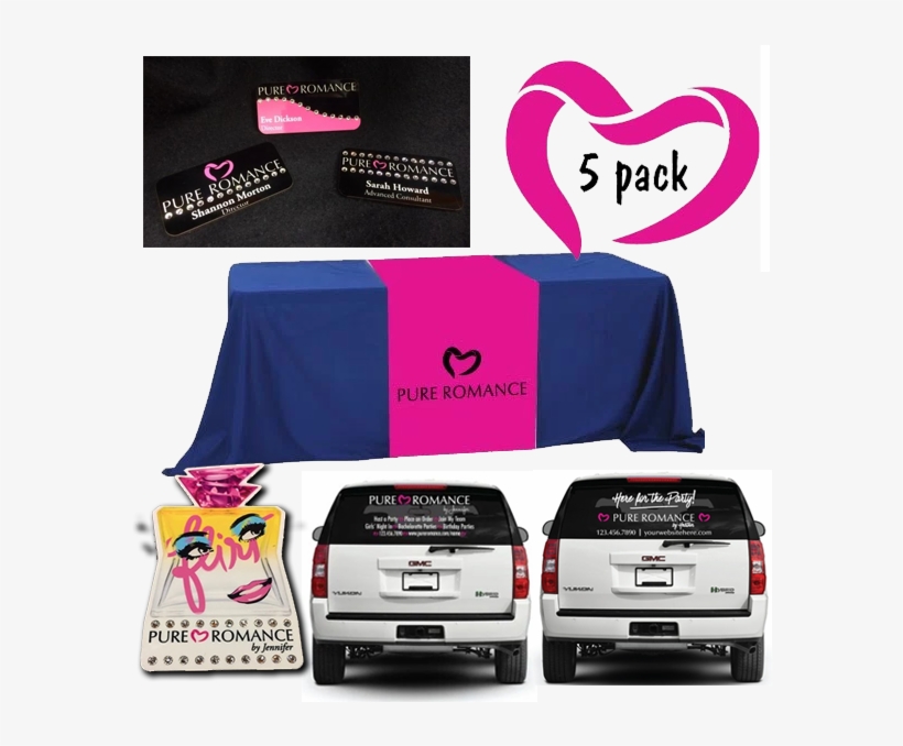 New Consultant Package Decal - Pure Romance Decals - 600x600 PNG ...