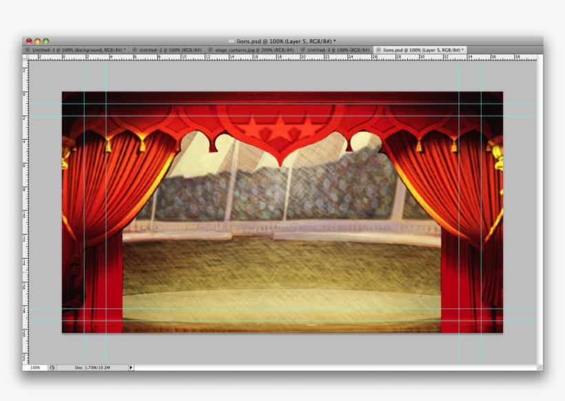 Circus Tent Background - Circus Drawing Inside Tent - 1319x877 PNG ...