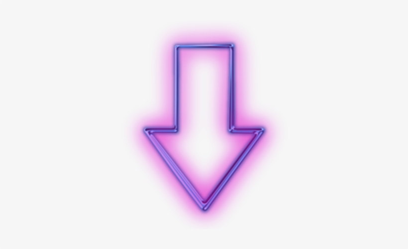 Neon Arrow Png - Neon Arrow Sign Png - 420x420 PNG Download - PNGkit