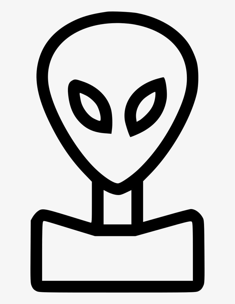 Alien Face - - 608x980 PNG Download - PNGkit