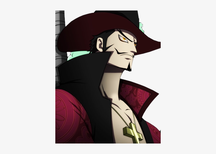 No Caption Provided - One Piece Mihawk Transparent - 400x507 PNG ...