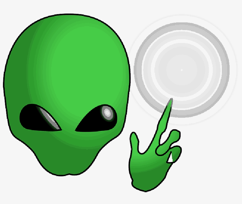 Point, Hand, People, Alien, Face, Cartoon, - Vector Graphics - 800x613 ...