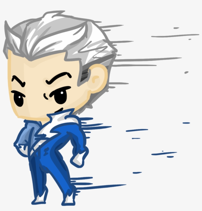 Vector Transparent Library Wanda Maximoff Chibi Love - Quicksilver ...