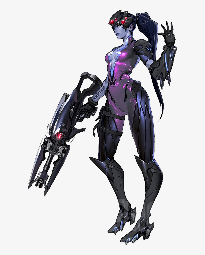 Overwatch Widowmaker Render - 597x940 PNG Download - PNGkit