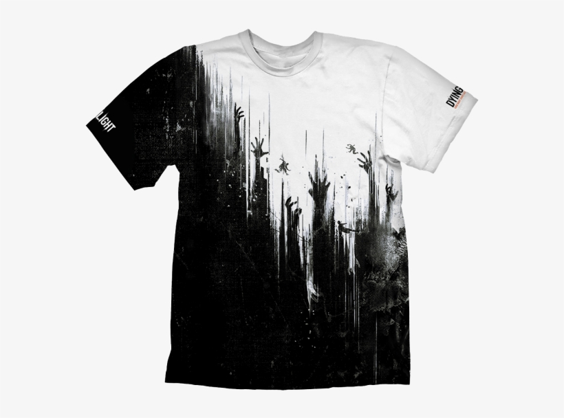 Dying Light T-shirt Black & White - Mlp In Dying Light - 600x600 PNG ...
