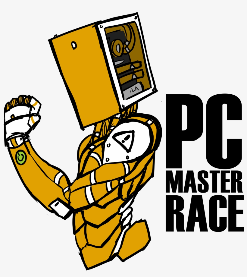 Pc Master Race Png - 6600x7612 PNG Download - PNGkit