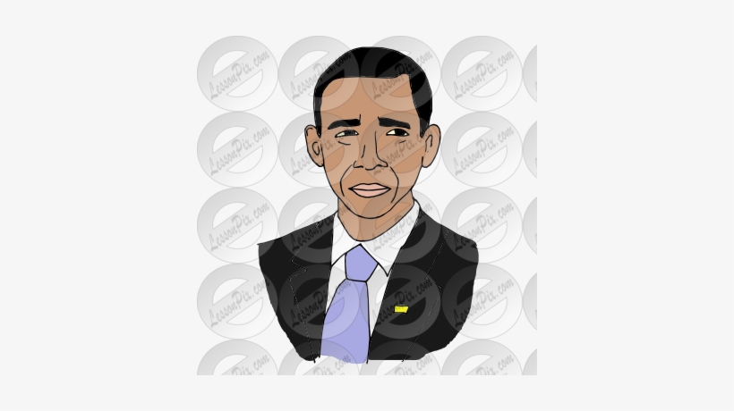 Presidents Clipart Obama Face - Barack Obama - 380x380 PNG Download ...