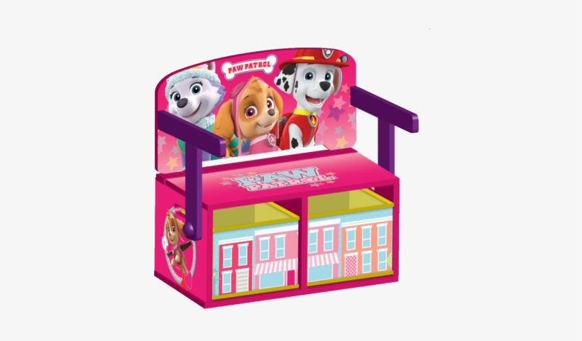 Delta Paw Patrol Girls Convertible Bench Desk - Skye Paw Patrol Desk ...