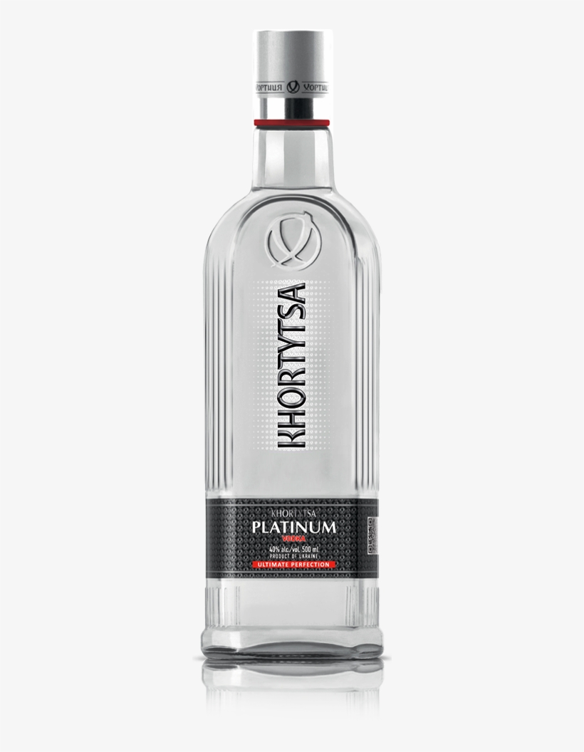 Platinum - Khortytsa Platinum Vodka 1.75 L - 280x976 PNG Download - PNGkit