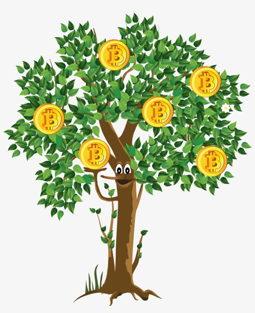 3440522 - Bitcoin Tree - 1400x1600 PNG Download - PNGkit