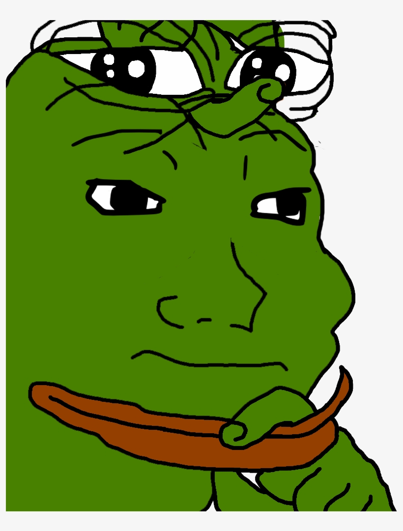 Comment Picture - Pepe Hmm - 1000x1000 PNG Download - PNGkit