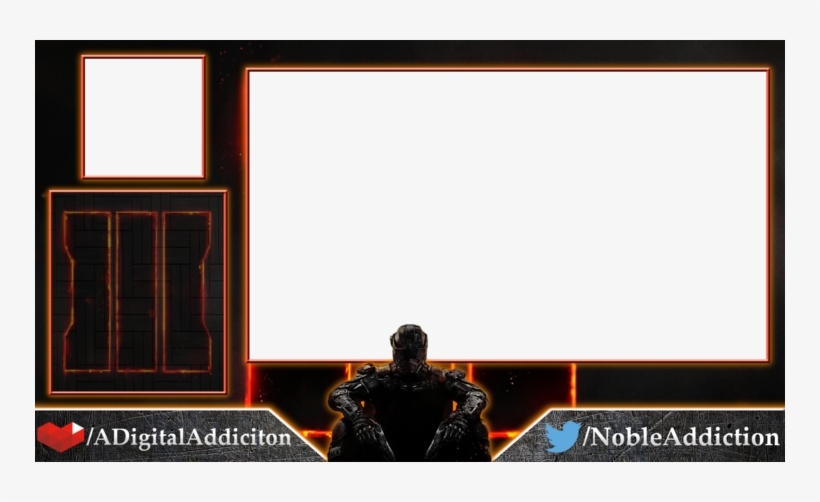Visit - Overlays Black Ops 3 Transparente - 750x422 PNG Download - PNGkit