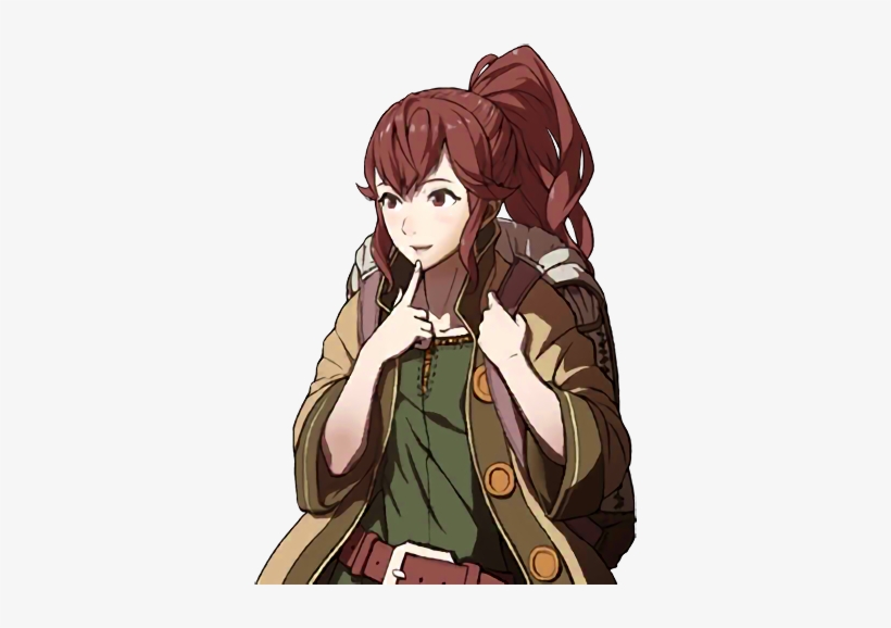 Anna Transparent Fire Emblem - Anna Fire Emblem Merchant - 352x498 PNG ...