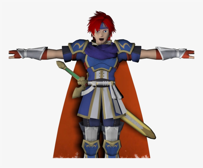 Download Zip Archive - Roy Fire Emblem Model - 750x650 PNG Download ...