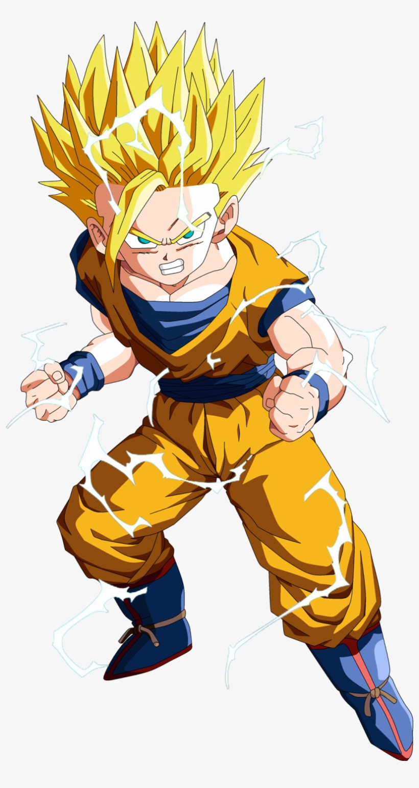 Teen Gohan - Dragon Ball Teen Gohan Ssj - 833x1500 PNG Download - PNGkit