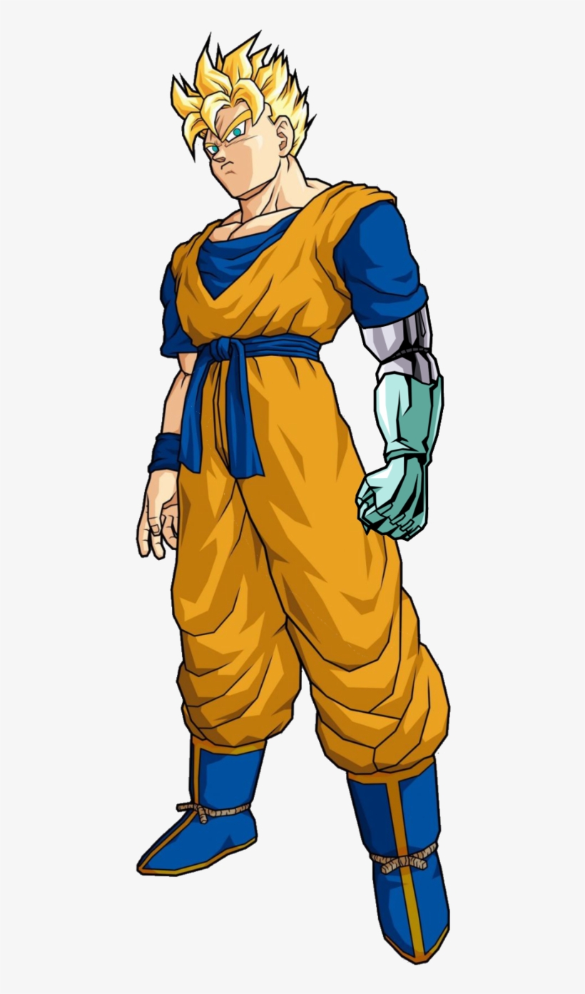 Graphic Library Future Gohan Ssj With - Gohan And Trunks - 592x1348 PNG ...