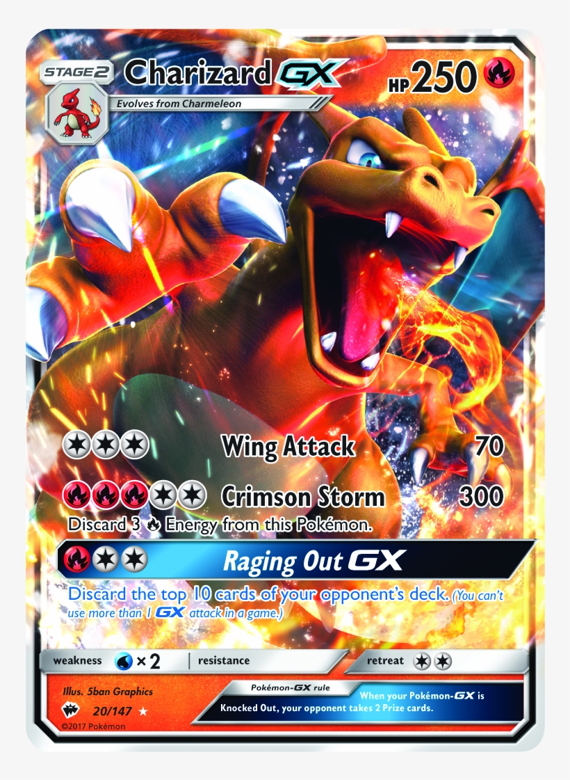 Charizard Gx - 819x1114 PNG Download - PNGkit