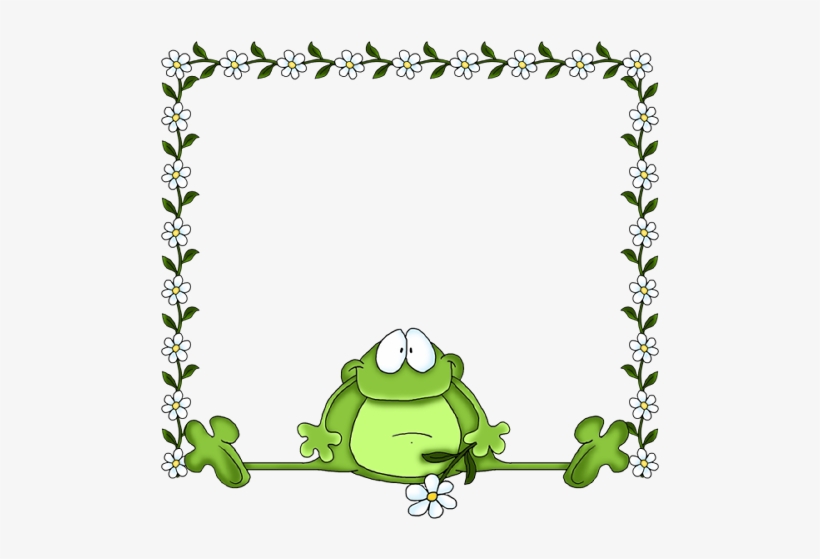 Borders And Frames - Frog Borders - 500x500 PNG Download - PNGkit