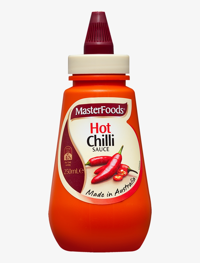 Hot Chilli Sauce - Masterfoods Sweet Chilli Sauce - 430x1000 PNG ...