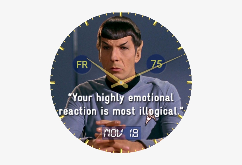 Logical Spock - Spock - 480x480 PNG Download - PNGkit
