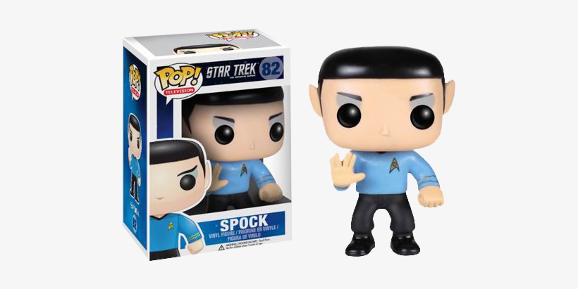 Download Transparent Pop Vinyl - Spock Funko Pop - PNGkit