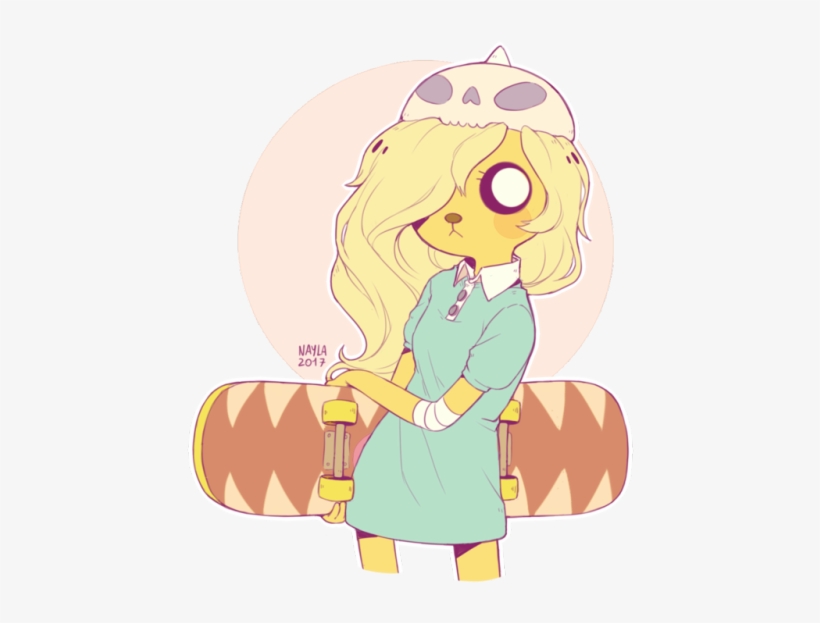 Jake's Granddaughter, So Cute - Adventure Time - 500x584 PNG Download ...