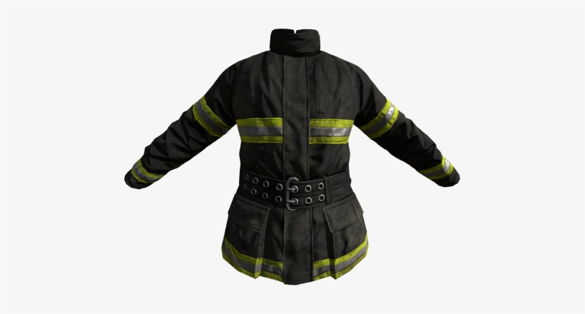 Firefighter Jacket - Fire Jacket 3d Model - 471x360 PNG Download - PNGkit