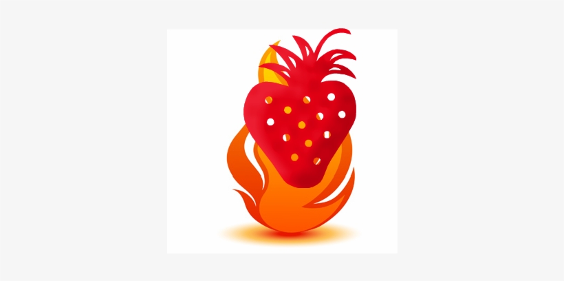 Hotberry - Strawberry - 543x414 PNG Download - PNGkit