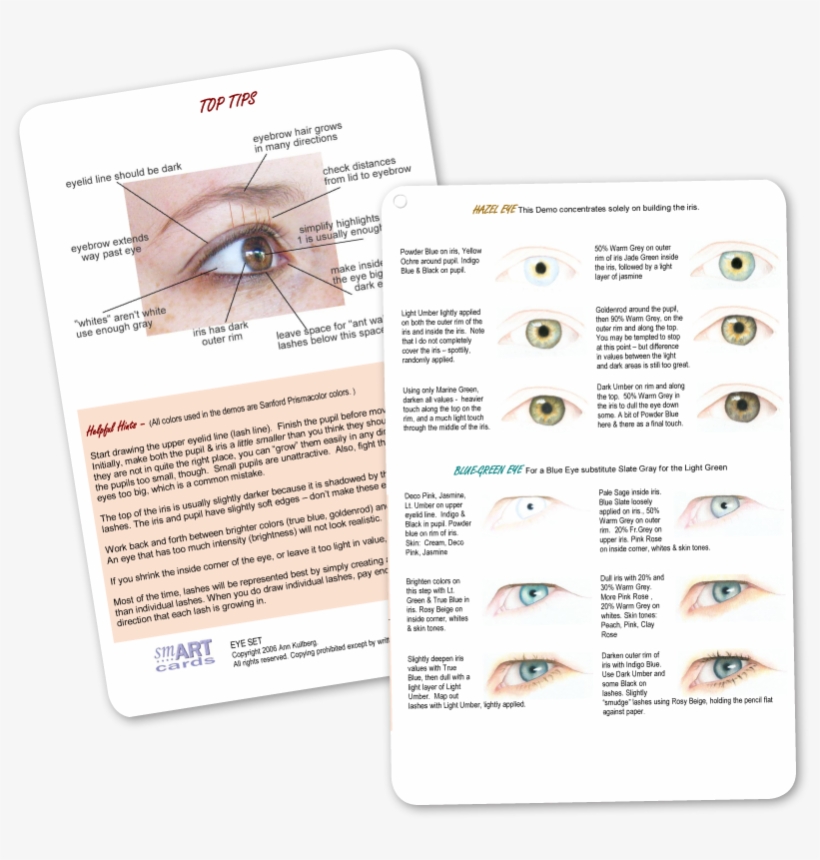 Smart Card Eye Set - Portrait - 600x573 PNG Download - PNGkit