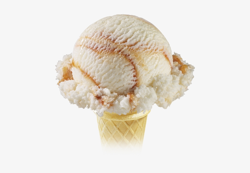 Butterscotch Ripple, By The Scoop, Ice Cream - Vanilla Ice Cream Png ...