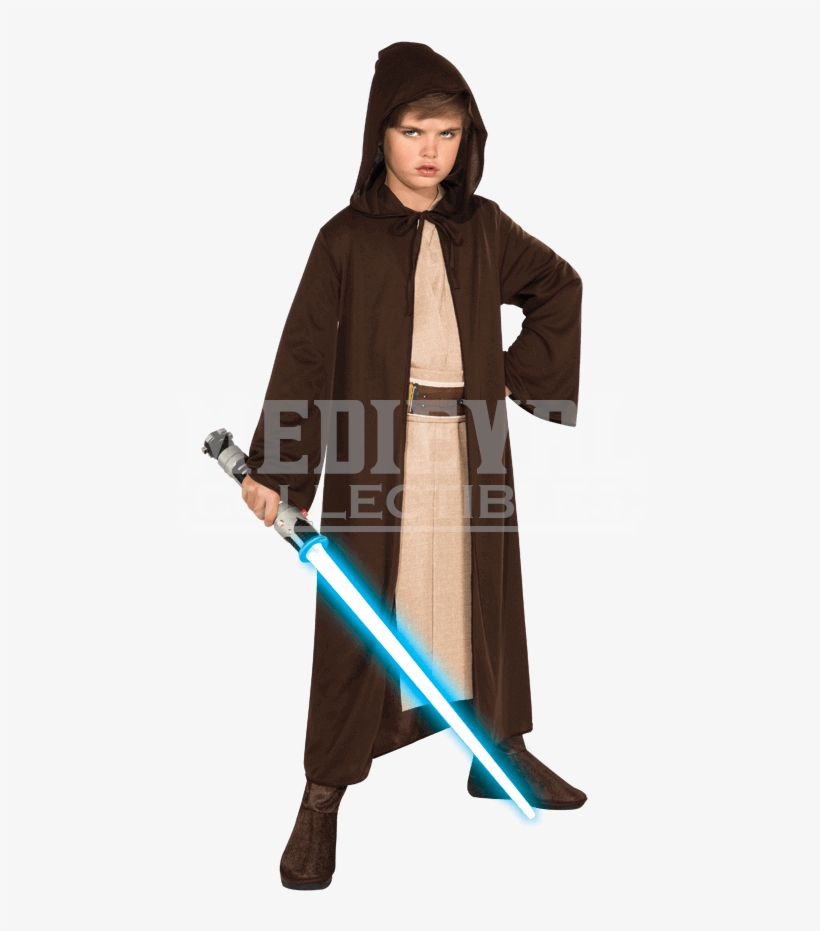 Download Transparent Kids Star Wars Jedi Knight Robe - Jedi Costume For ...