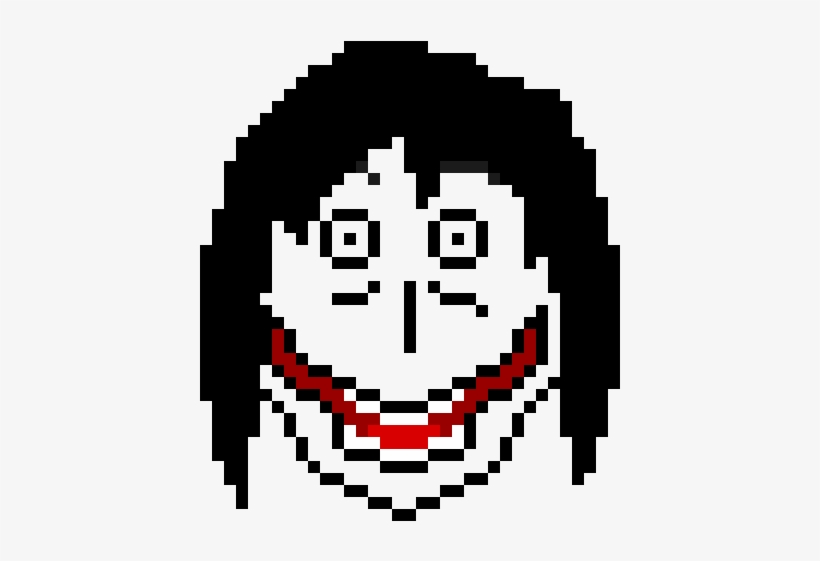 Jeff The Killer Pixel Art