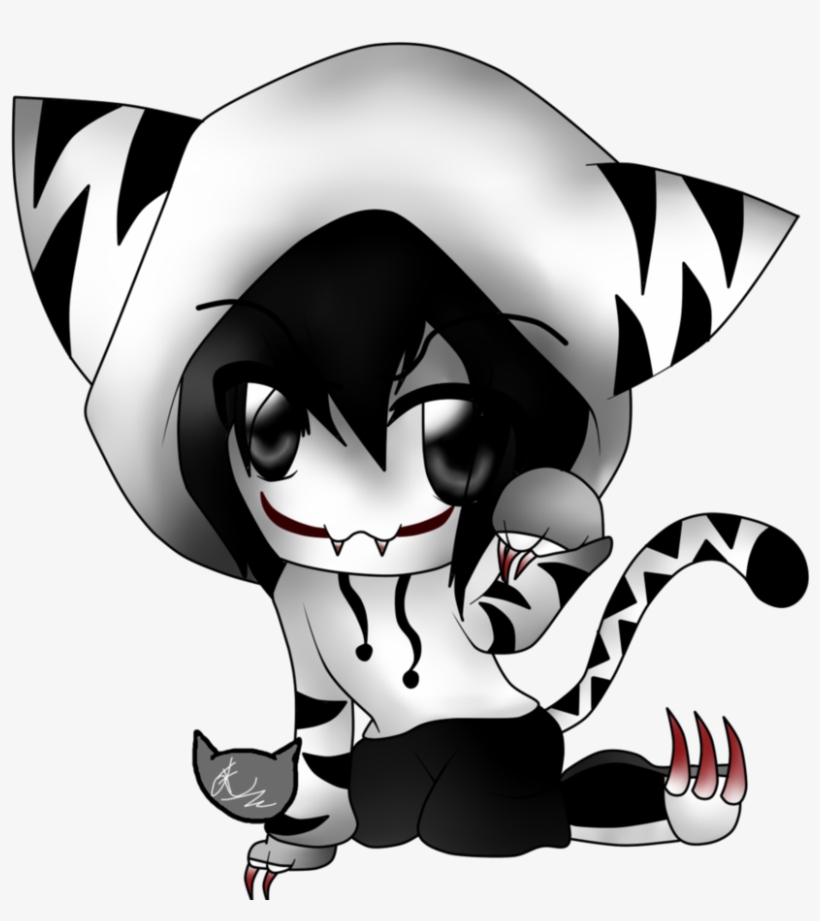 Jeff The Cute White Tiger By Lisica - Anime Chibi White Tiger - 883x904 ...