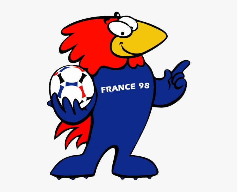 1998 World Cup Mascot - France 1998 Mascot - 498x583 PNG Download - PNGkit