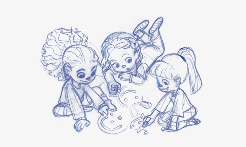 Original Sketch - Drawing - 600x409 PNG Download - PNGkit