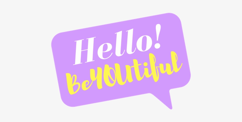 Branding Hello Purple Background - Life Is Beautiful - Notebook ...